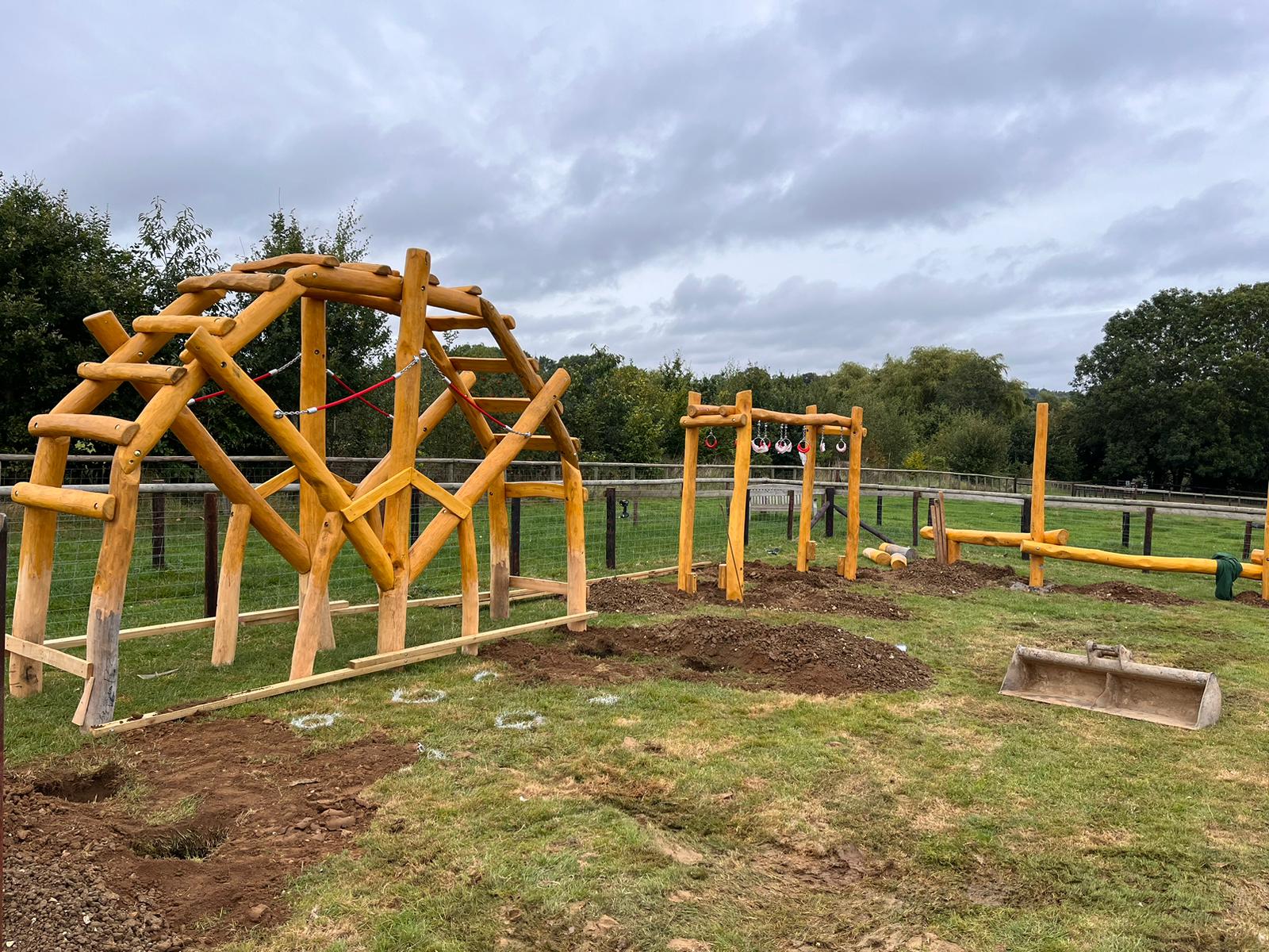 New Outdoor Adventure Play - Mini Meadows Childrens Farm Northampton