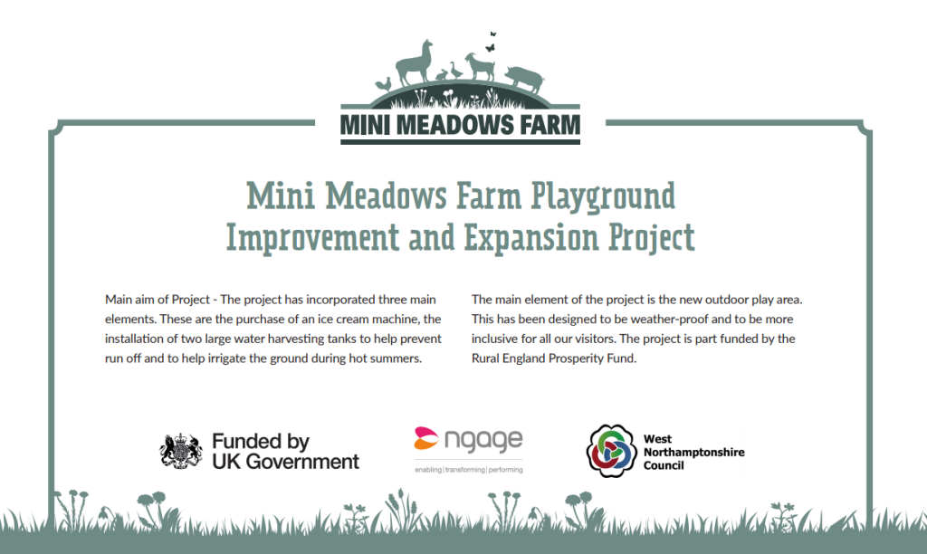 New State of the Art Playground NOW OPEN! - Mini Meadows Childrens Farm ...